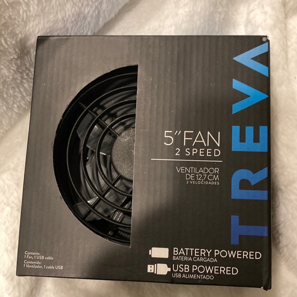 treva | Other | Treva 5 Inch Battery Powered Fan New In Box | Poshmark